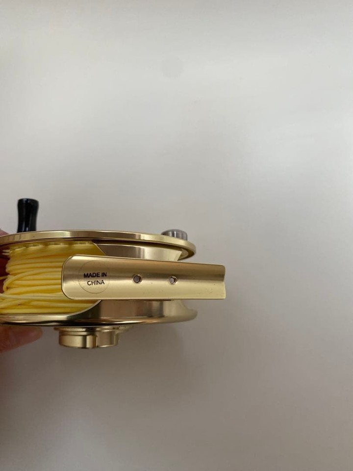Orvis Access Mid Arbor IV Fly Reel Gold w/ Pouch Near Mint Lightweight ...