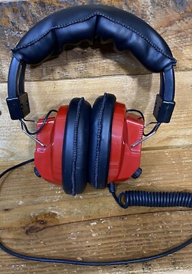 Red Scanner Radio Headphones Headset (HD4) | eBay