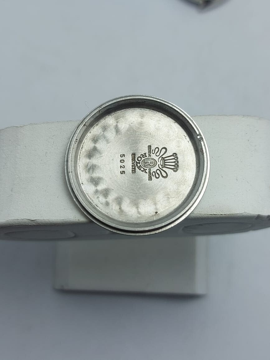 Rolex Watch Case Back ref# 5025 Manual Watch Back Stainless Steel | eBay
