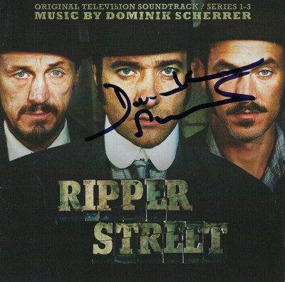 Ripper Street (2012-2016) TV Series Score CD / signed Composer Dominik ...