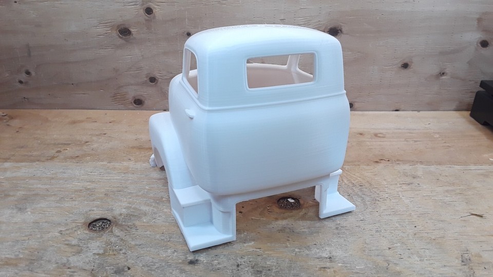 3D Printed RC CAR 50s Chevy COE Truck Cab 1/10 Body Cab Over Engine | eBay