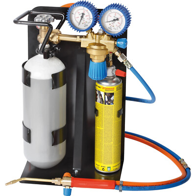 Rothenberger Roxy Set 400 L 3.100 °C Autogenschweiß uns Hartlötgerät ...