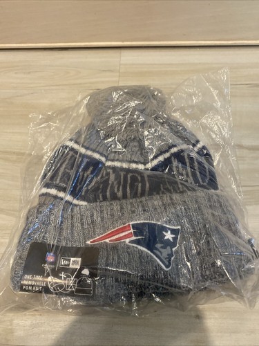 NEW ERA NFL NEW ENGLAND PATRIOTS POM SPORTS KNIT CAP-NEW WITH TAGS | eBay