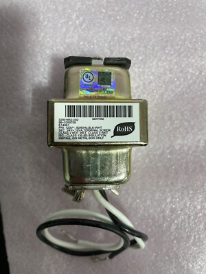 Honeywell Class 2 Transformer 120v 50/60Hz Blk-Wht | eBay