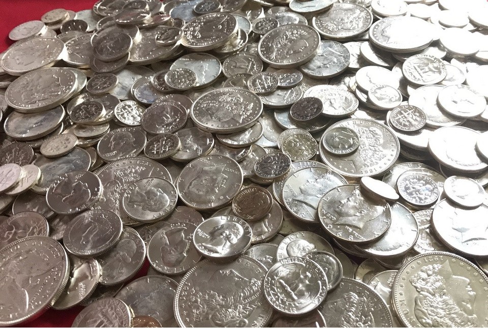 SILVER Proof & Uncirculated OLD U.S. Coin Lots Estate Sale Currency ...