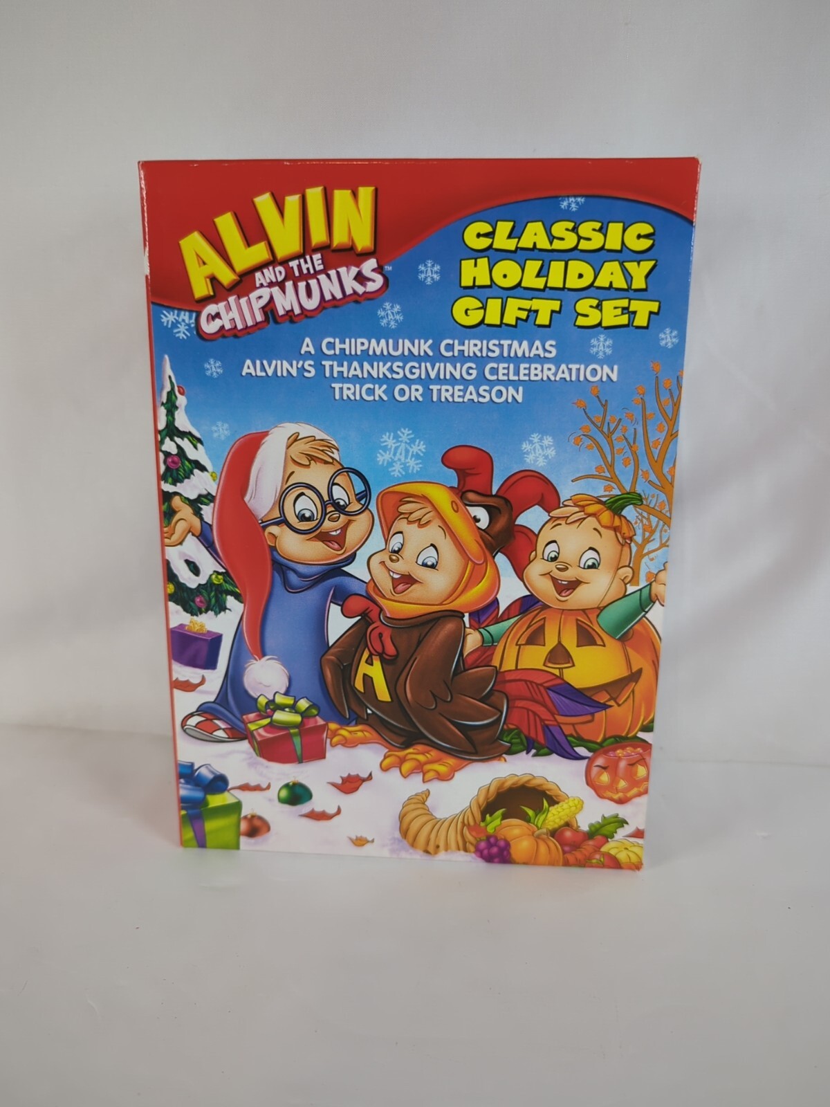 Alvin and the Chipmunks - Classic Holiday Gift Set (DVD, 2008, 3-Disc ...