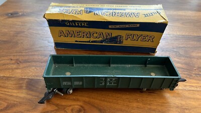 Gilbert American Flyer 3/16" Scale Trains #631 T & P Freight Car in Box ...