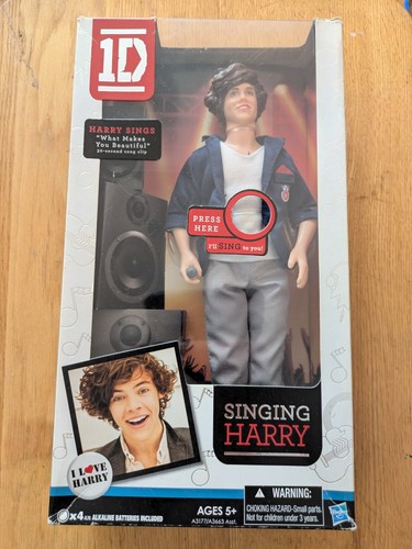 One Direction Harry Styles Singing 12" Doll 1D Hasbro NEW IN BOX | eBay