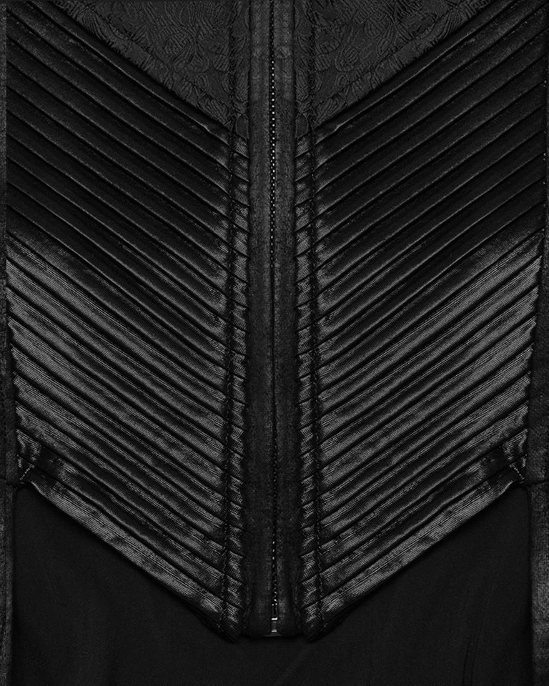 Punk Rave Mens Cyberpunk Apocalptic Gothic Hooded Techwear Coat | eBay