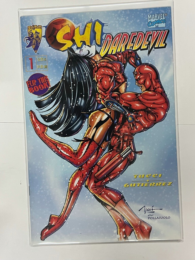 Daredevil/Shi #1 + Shi / Daredevil #1 Crusade/Marvel Crossover! Tucci | Combined | eBay