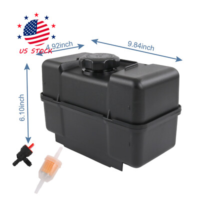 For 691993 BS 4-Quart Plastic Fuel Tank W/ Cap Remote Mounting | eBay