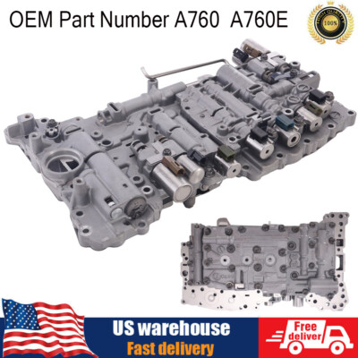 A760 Transmission Valve body W/ Solenoids Casting For Lexus IS350 GS350 ...