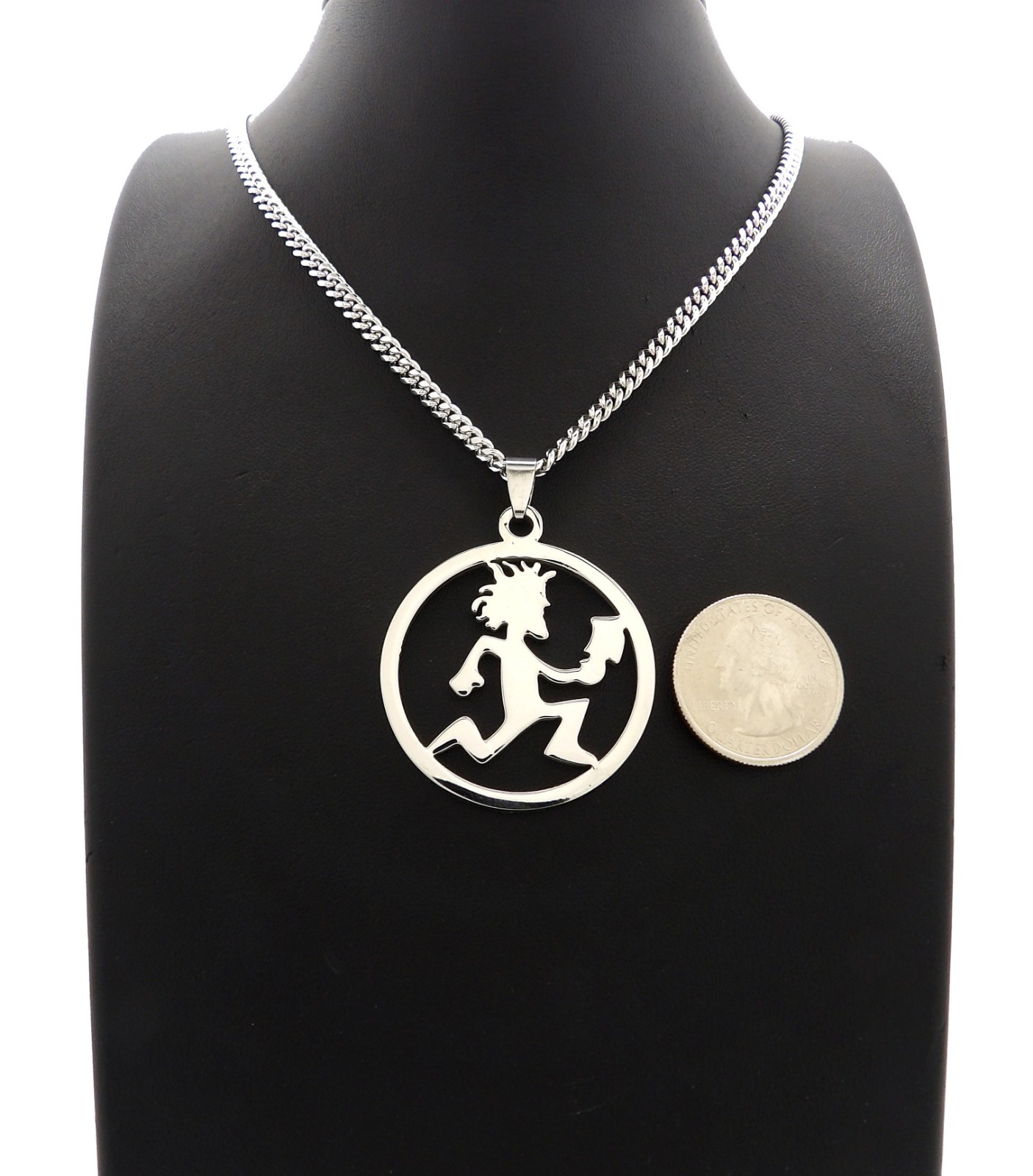 NEW HATCHET RUNNER PENDANT WITH 24" 3mm CUBAN CHAIN | eBay