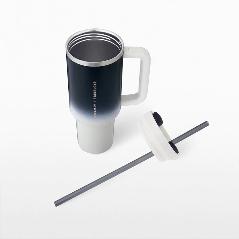Starbucks Thailand Stanley Limited Edition Monochrome Gradient Black ...