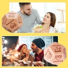 Couple Dating Dice Fun Dating Gift for Couples Cute Patterns Dinner ...