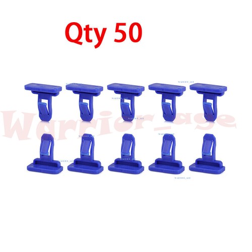 50pcs Fender Flare Bumper Clip Retainer Fastener For Toyota For Lexus ...