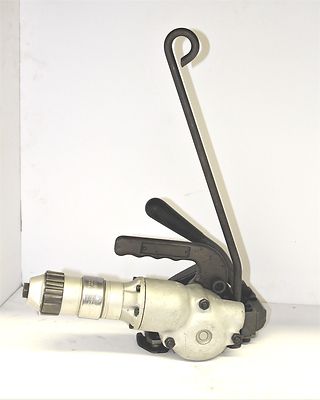 SIGNODE STRAPPING TOOL - FN-114T PNEUMATIC TENSIONER FOR 1-1/4" STEEL ...