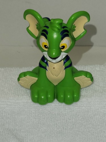 NEOPETS KOUGRA 2008 Burger King Toy Green Blue Stripe Figure 3" tall | eBay