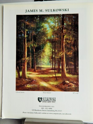 JAMES M SULKOWSKI / RAY ROBERTS ART PIECES ORIG VTG 1999 ADVERTISEMENT ...