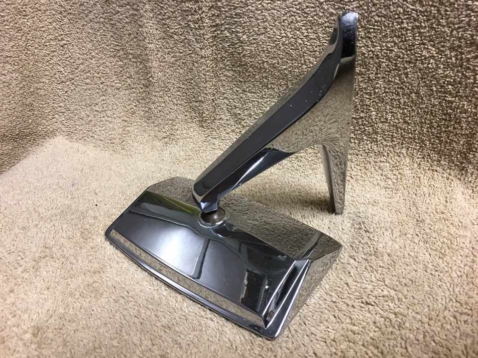 USED OEM FORD D9AB-17743-AA 1979 LEFT HAND CHROME DRIVER SIDE REAR VIEW ...