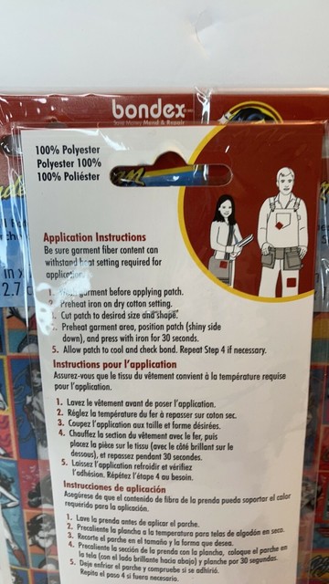 BONDEX WONDER WOMAN TWILL IRON ON PATCH (5" X 7") - REPAIR - CARTOON ...