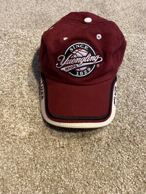 Yuengling Hoops Burgundy Adjustable Hat Cap Lager America’s Oldest ...