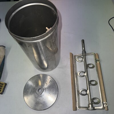 White Mountain 4 Quart Ice Cream Freezer Canister Cylinder & Dasher ...