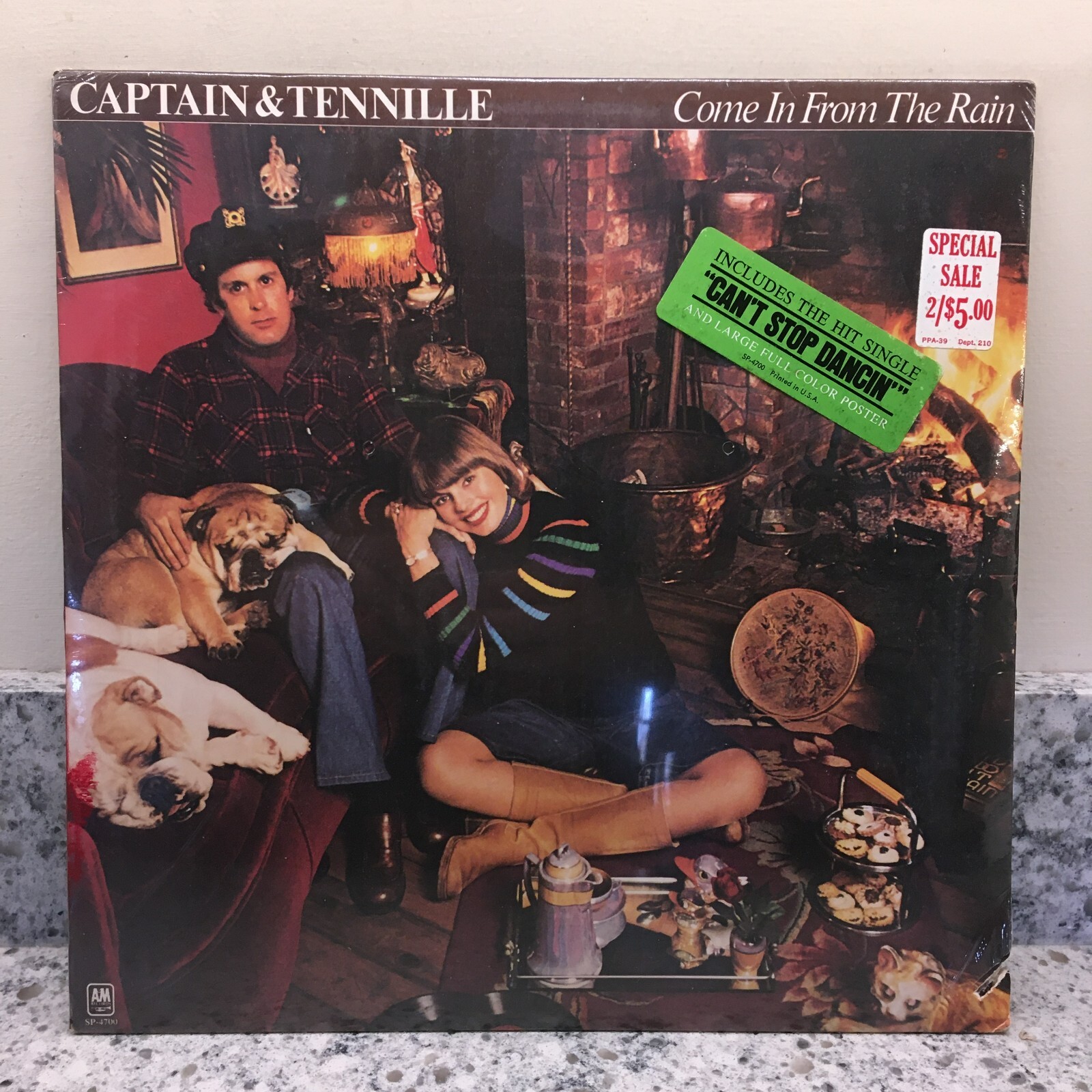 Captain And Tennille – Come In From The Rain ; 1977 LP SEALED W/SAWCUT ...