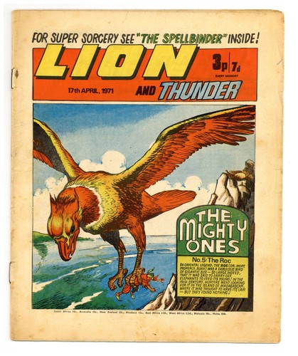 Lion and Thunder Apr 17 1971 VG Low Grade | eBay