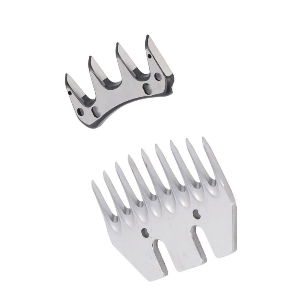 2Pcs Sheep Shears Blades Straight 9Tooth Electric Wool Comb Cutter ...