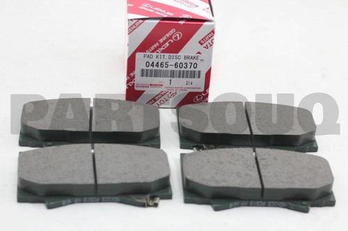 0446560370 Genuine Toyota PAD KIT DISC BRAKE 04465-60370 | eBay