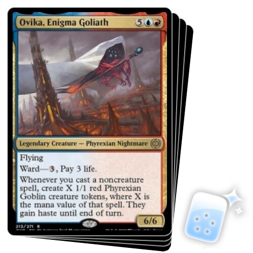 OVIKA, ENIGMA GOLIATH X4 Phyrexia: All Will Be One ONE Magic MTG MINT ...