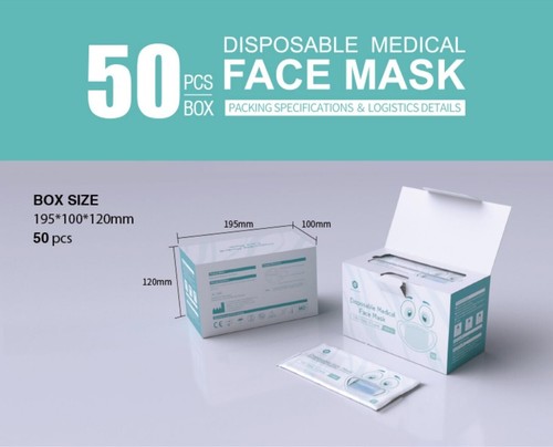50X INDIVIDUALLY PACKED KIDS FACE MASK 99.9% FILTERATION, SURGICAL ...