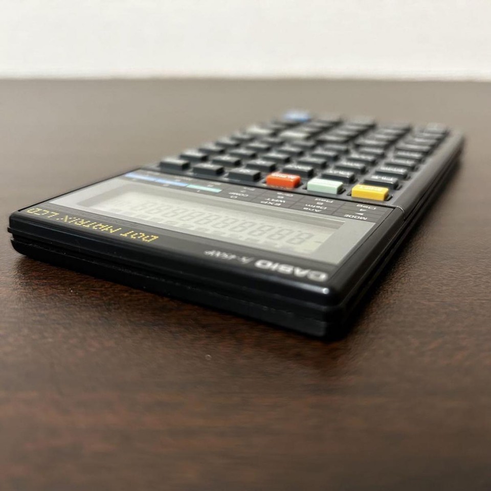 Casio Fx 4500P Dot Matrix Lcd Scientific Program Function Calculator ...