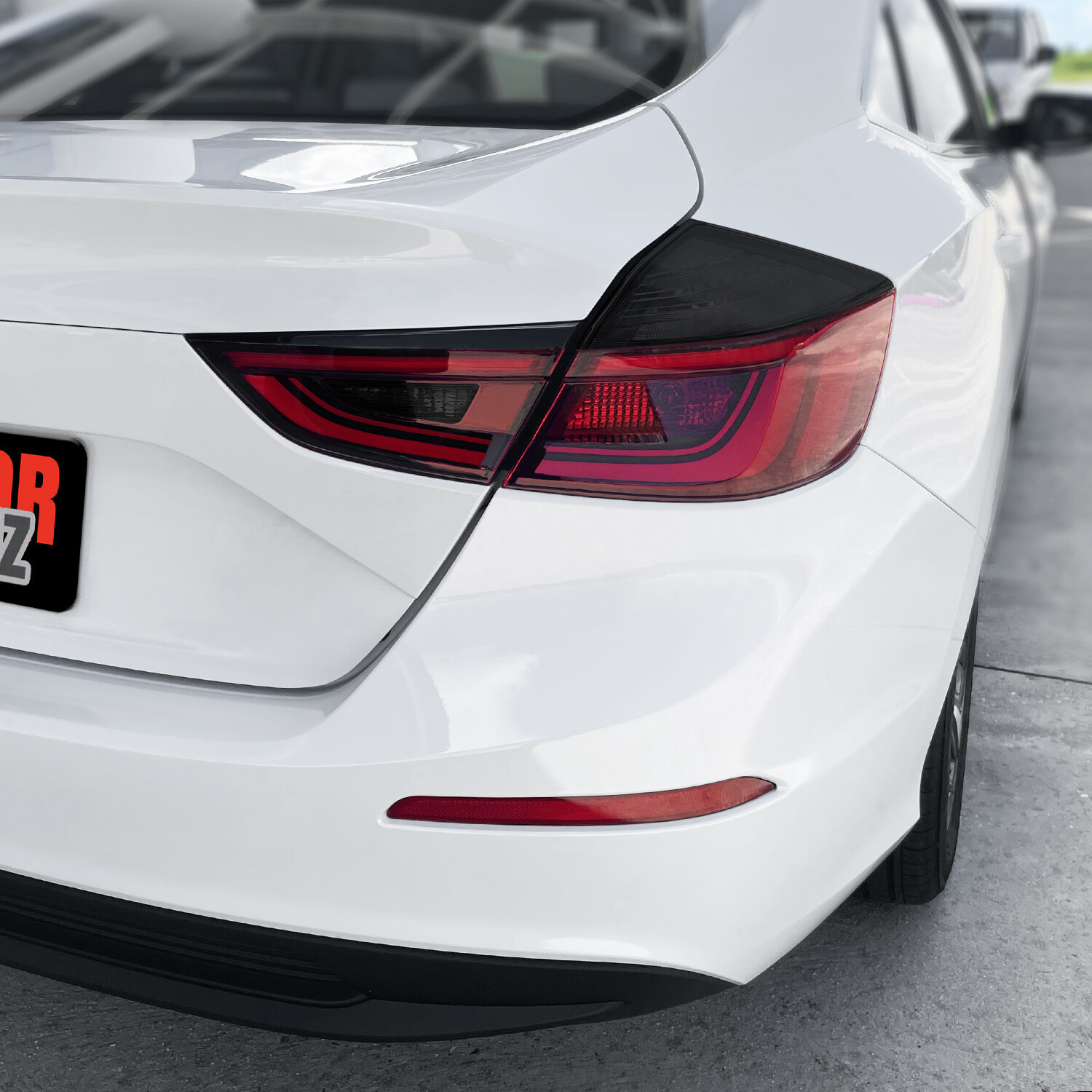 FOR 19-22 Honda Insight Tail Light Turn Signal & Reverse SMOKE Precut ...