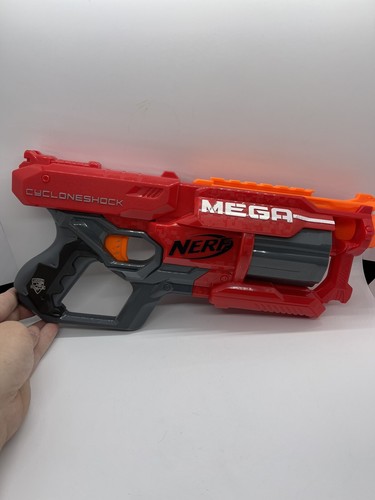 NERF Mega CYCLONESHOCK Blaster Dart Gun WITHOUT Darts | eBay