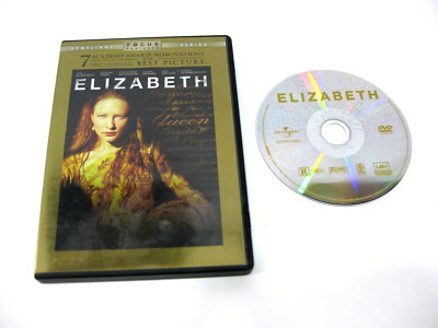 Elizabeth DVD Cate Blanchett Geoffrey Rush Christopher Eccleston Joseph ...