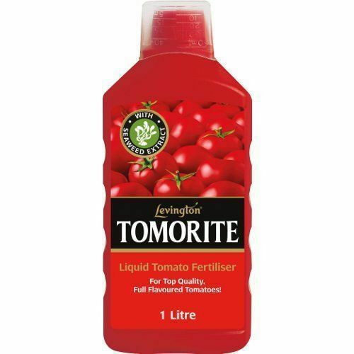 Tomorite Liquid Tomato Fertiliser Plant Food Levington 1l Bottle ...