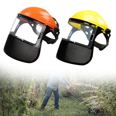 Protective Face Shield Breathable Face Cover for Grinding Weed Whacking ...