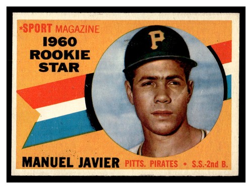 1960 Topps Baseball #133 Manuel Javier Rookie 60TBB | eBay