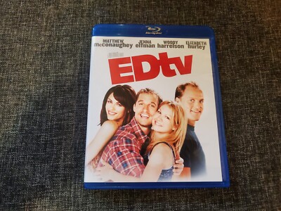 EDtv Ed TV (Blu-ray, 1999) Matthew McConaughey Elizabeth Hurley OOP ...