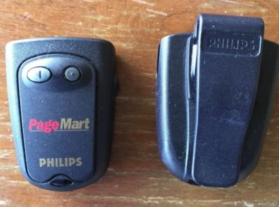 Vintage Rare Philips PageMart Pager Bleeper Rss-210 Made In Belgium | eBay