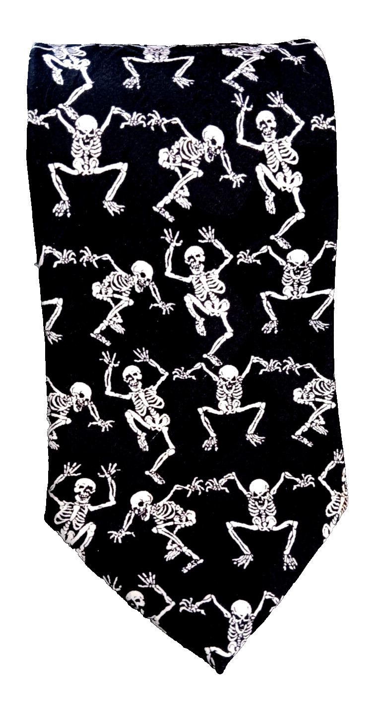 Museum Artifacts Hand Made All Silk Skeleton Hallowee… - Gem