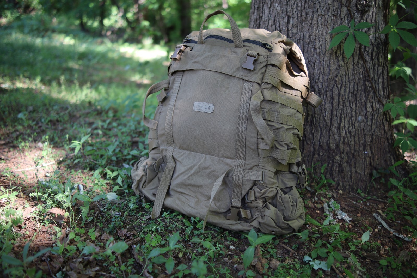 US MILITARY CIF Issued USMC Coyote FILBE System Large Rucksack Main ...