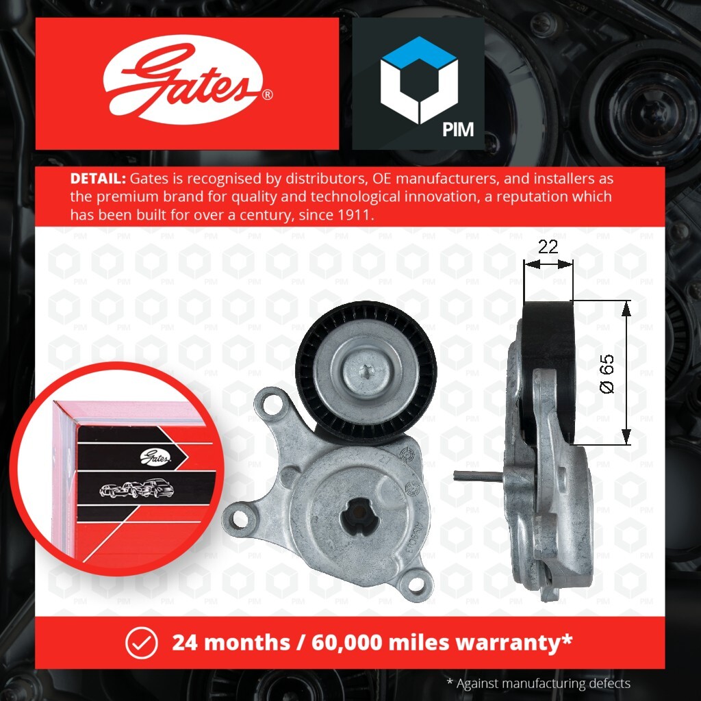 Gates T39372 Tensioner for sale online | eBay