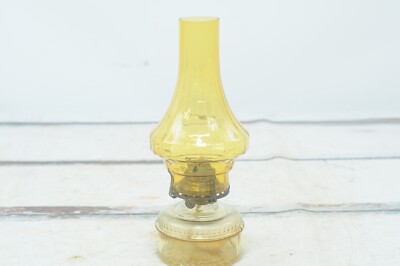 Antique Embossed Glass Base Pattern Glass Oil Lamp Queen Anne No 2 c ...