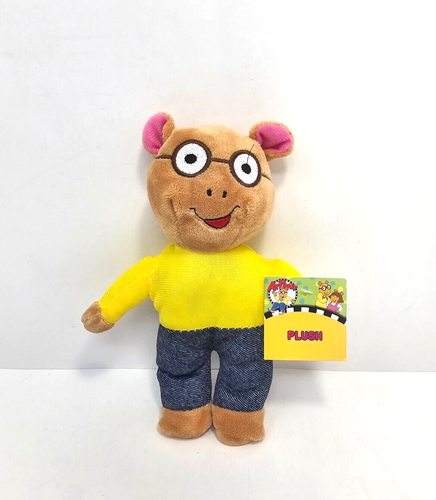 PBS KIDS 9" Arthur Plush Doll Arthur and Friends Stuffed Animal Toy NWT ...
