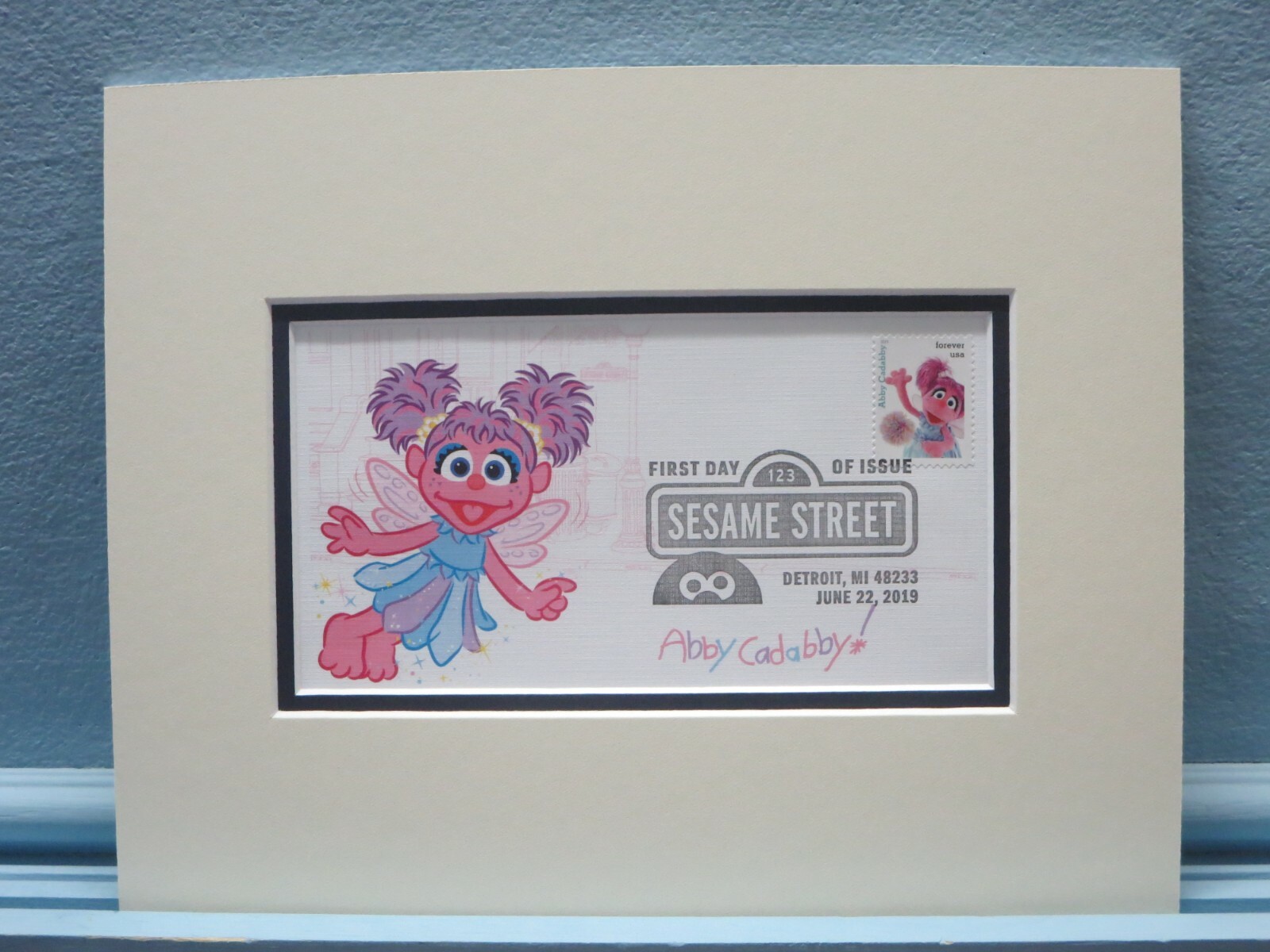 Jim Henson's Muppets & Sesame Street & First Day Cover of Abby Cadabby ...