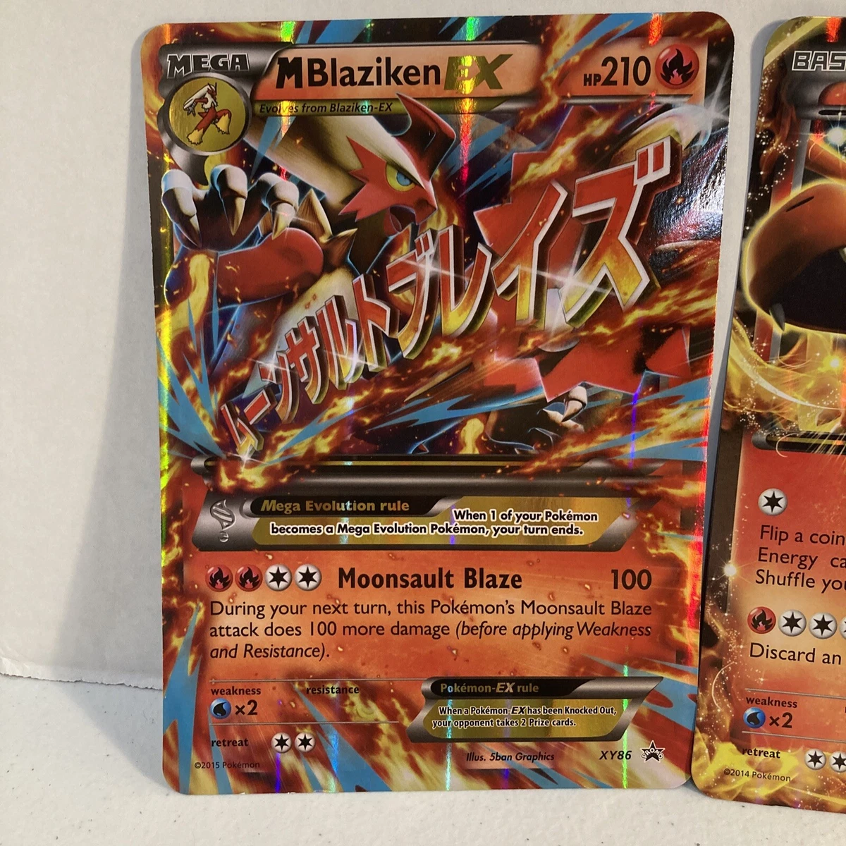 Pokemon Mega Blaziken Card