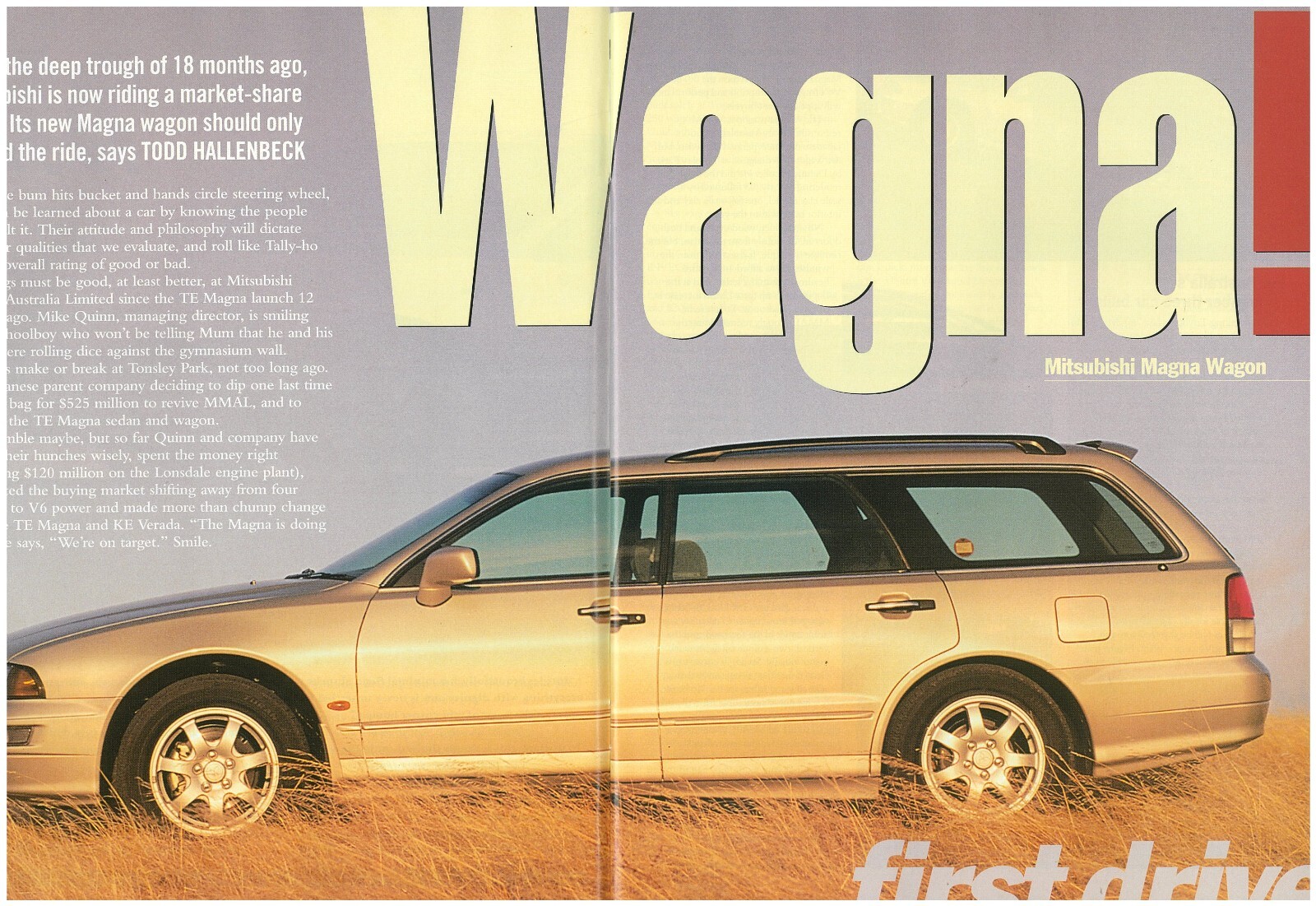 WHEELS car Magazine May 1997 BMW M Mitsubishi Magna Mazda MPV MG MGF ...